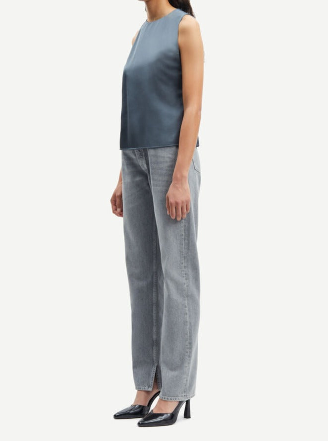 SUSAN JEANS SPLIT | MIST – Mellow Concept